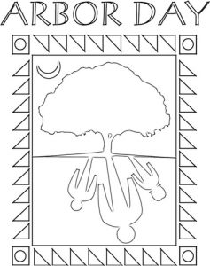 Arbor Day Tree Coloring Pages - Best Coloring Pages For Kids