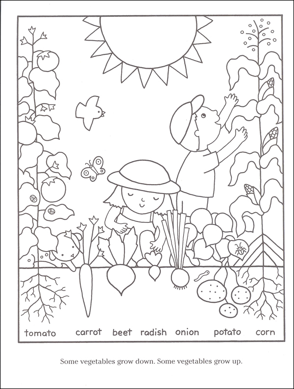Gardening Coloring Coloring Pages Gardening Coloring Coloring Pages