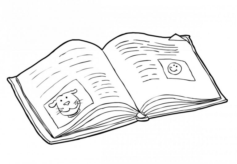 Books Coloring Pages - Best Coloring Pages For Kids