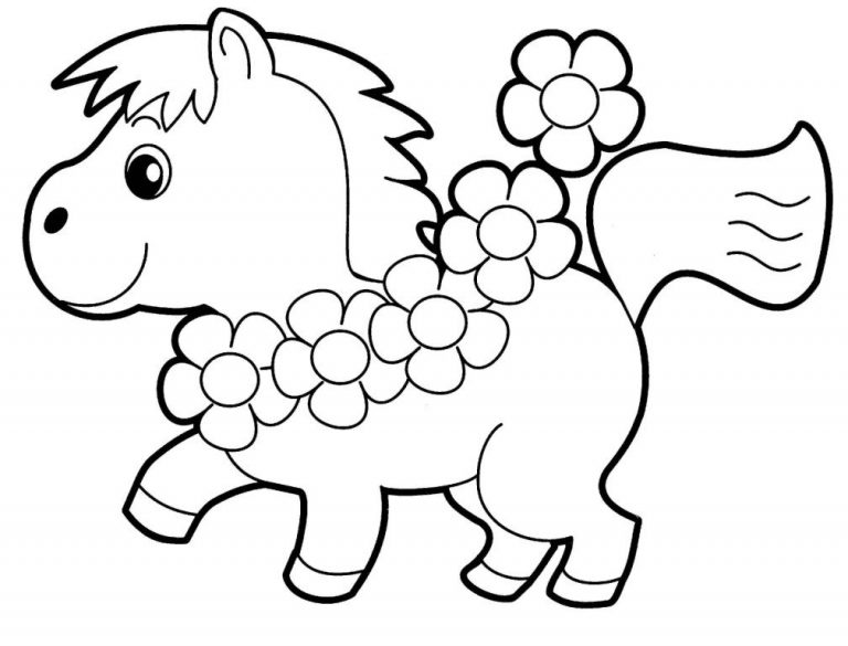 Pony Coloring Pages - Best Coloring Pages For Kids