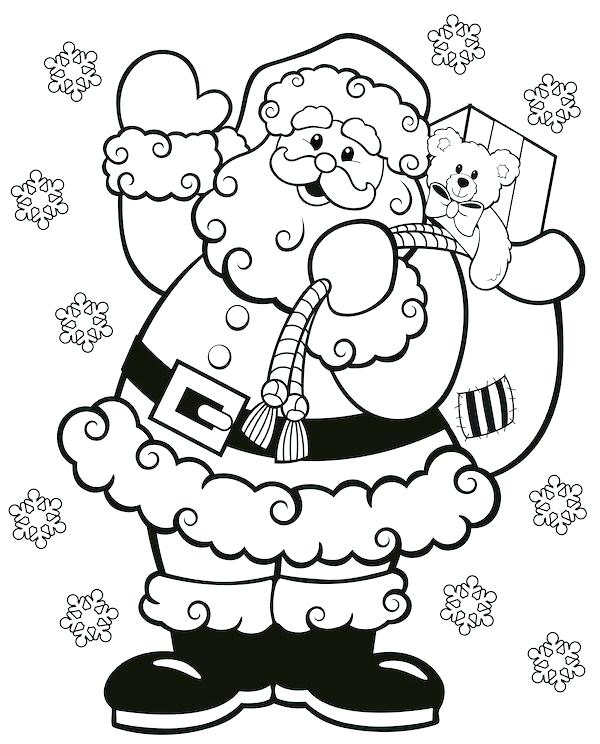 Christmas Coloring Pages For Preschoolers Best Coloring Pages For Kids