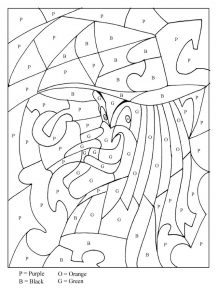 Color By Letters Coloring Pages - Best Coloring Pages For Kids