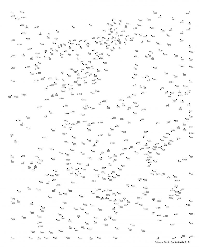 Connect The Dots For Adults Best Coloring Pages For Kids