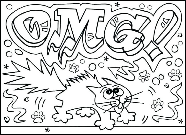 Free Printable Funny Coloring Pages For Kids