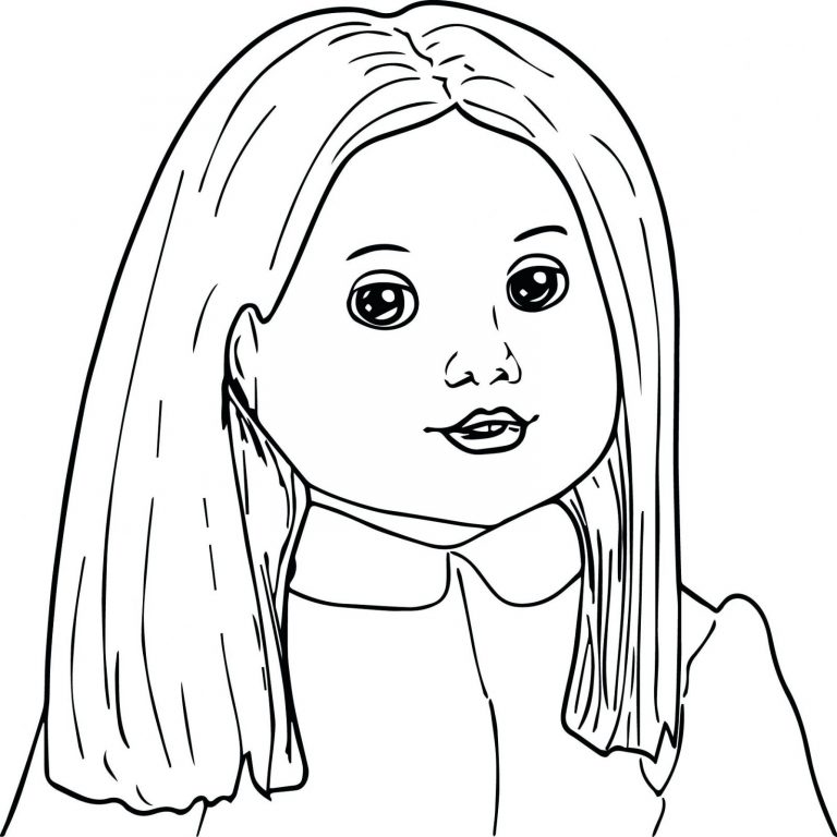 American Girl Coloring Pages - Best Coloring Pages For Kids