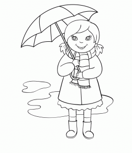 Umbrella Coloring Pages - Best Coloring Pages For Kids