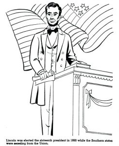 Abraham Lincoln Worksheets - Best Coloring Pages For Kids