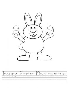 Easter Kindergarten Worksheets - Best Coloring Pages For Kids