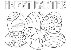 Easter Worksheets - Best Coloring Pages For Kids