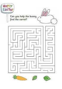 Easter Mazes - Best Coloring Pages For Kids