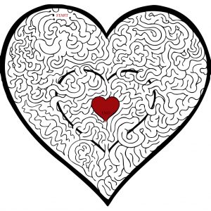 Valentines Mazes - Best Coloring Pages For Kids