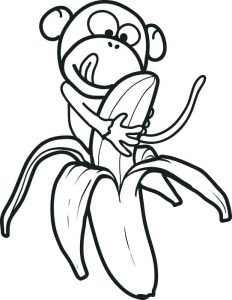 Banana Coloring Pages - Best Coloring Pages For Kids