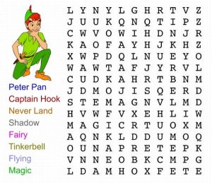 Disney Word Search - Best Coloring Pages For Kids