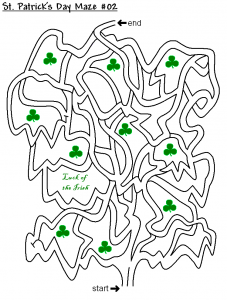 St Patricks Day Puzzles - Best Coloring Pages For Kids