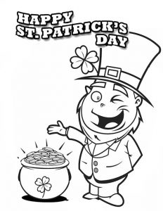 Pot of Gold Coloring Pages - Best Coloring Pages For Kids