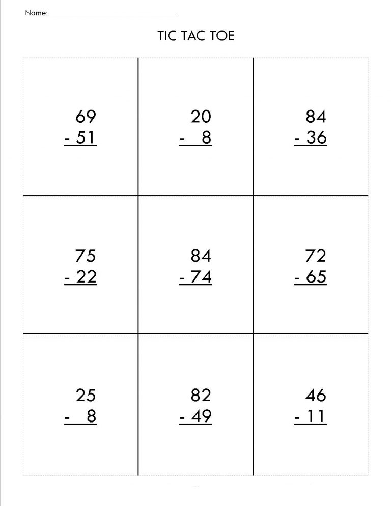 2nd Grade Math Worksheets - Best Coloring Pages For Kids