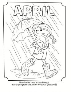 April Coloring Pages - Best Coloring Pages For Kids