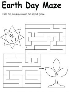 Earth Day Worksheets - Best Coloring Pages For Kids