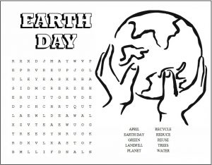 Earth Day Word Search - Best Coloring Pages For Kids