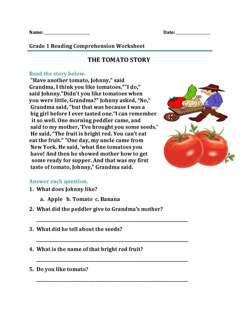 Reading For First Grade