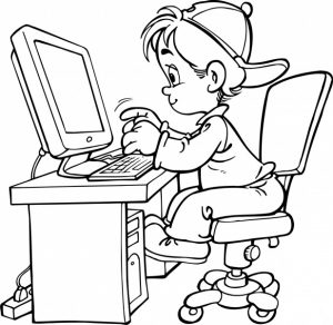 Computer Coloring Pages - Best Coloring Pages For Kids