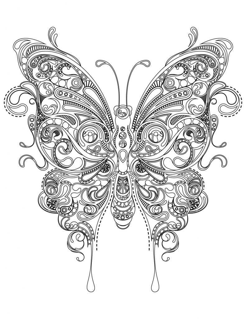 Butterfly Coloring Pages For Adults Best Coloring Pages For Kids Butterfly Coloring Pages For Adults Best Coloring Pages For Kids