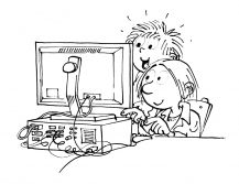 Computer Coloring Pages - Best Coloring Pages For Kids