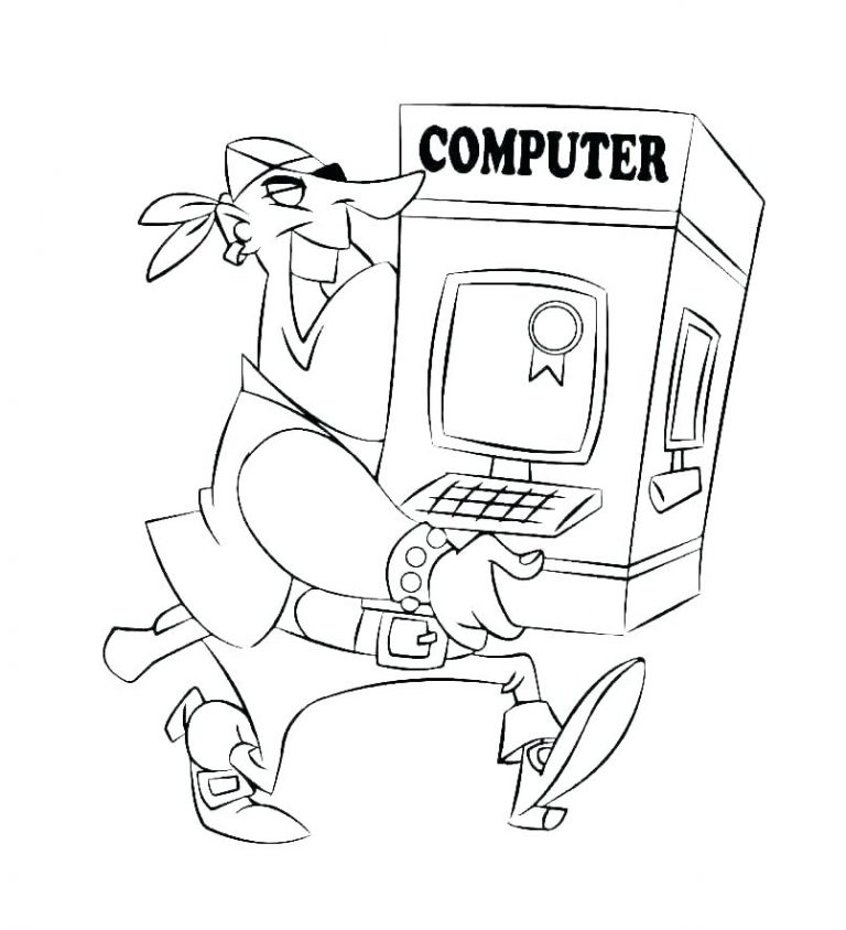 Computer Coloring Pages - Best Coloring Pages For Kids