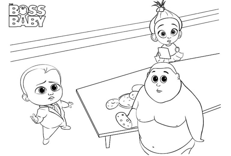 Boss Baby Coloring Pages - Best Coloring Pages For Kids