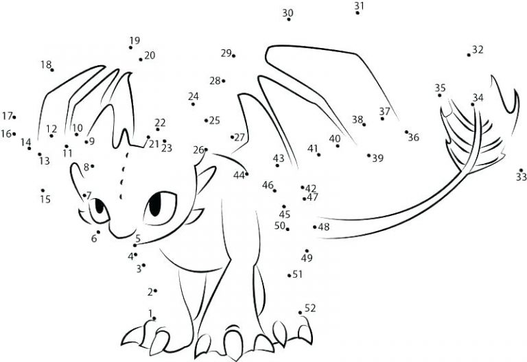 Toothless Coloring Pages - Best Coloring Pages For Kids