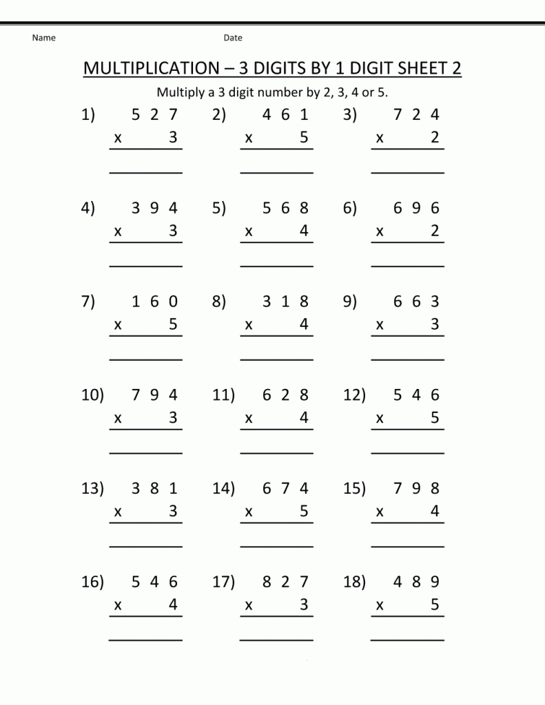 4th Grade Multiplication Worksheets Best Coloring Pages For Kids 4th Grade Multiplication Worksheets Best Coloring Pages For Kids
