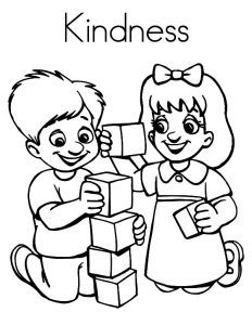 Kindness Coloring Pages - Best Coloring Pages For Kids
