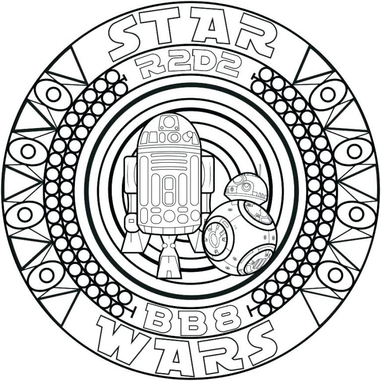 R2D2 Coloring Pages - Best Coloring Pages For Kids