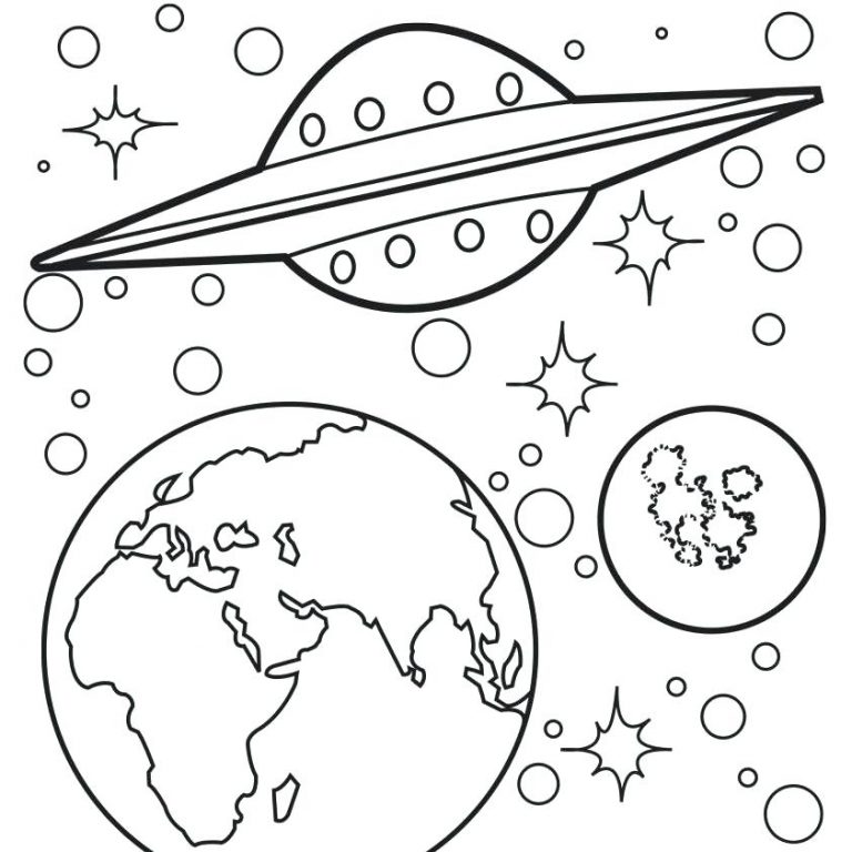 Galaxy Coloring Pages - Best Coloring Pages For Kids