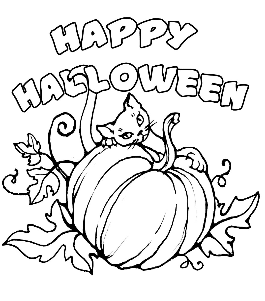 Happy Halloween Coloring Pages Best Coloring Pages For Kids Happy Halloween Coloring Pages Best Coloring Pages For Kids
