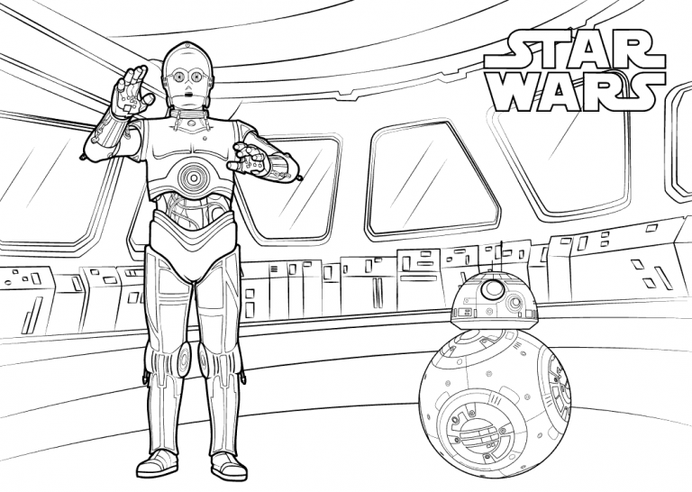 BB-8 Coloring Pages - Best Coloring Pages For Kids