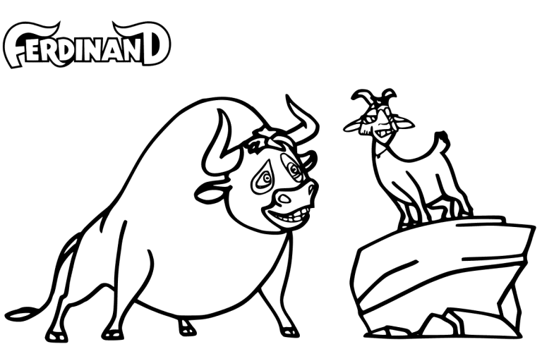Ferdinand Coloring Pages - Best Coloring Pages For Kids