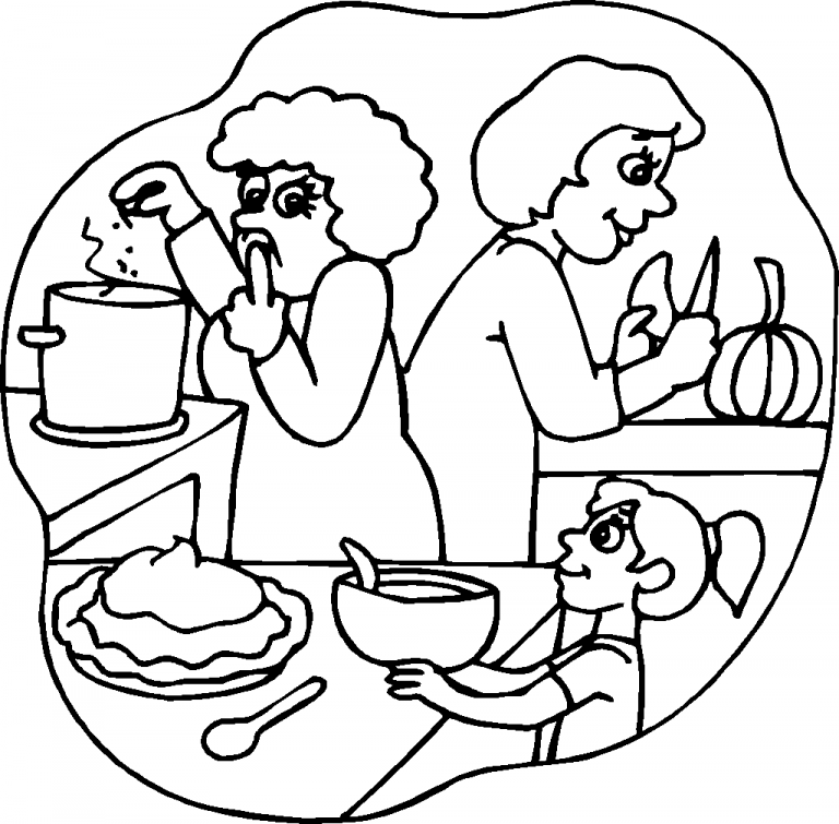 Thanksgiving Coloring Pages for Preschool - Best Coloring Pages For Kids