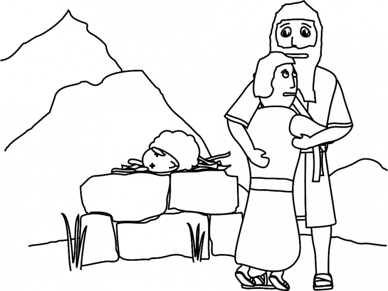 Abraham and Sarah Coloring Pages - Best Coloring Pages For Kids