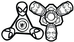 Fidget Spinner Coloring Pages - Best Coloring Pages For Kids