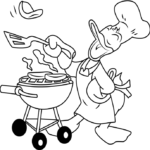 Cookout Coloring Pages - Best Coloring Pages For Kids
