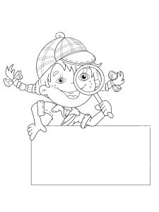 Detective Coloring Pages - Best Coloring Pages For Kids