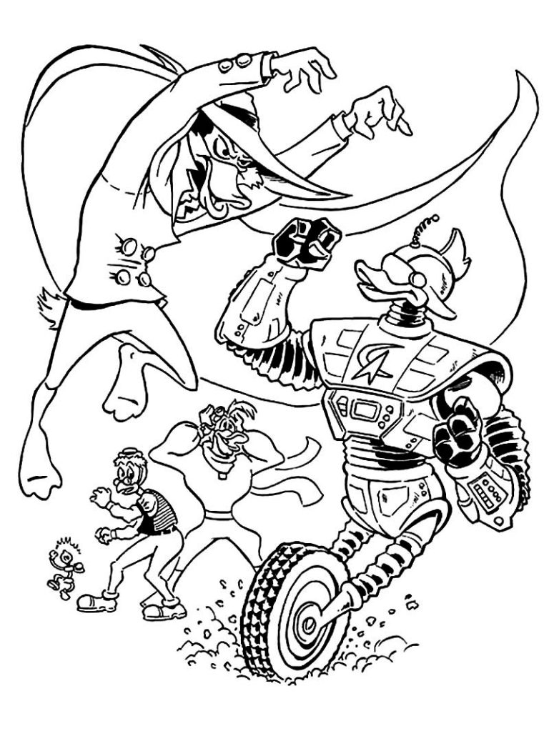 Darkwing Duck Coloring Pages - Best Coloring Pages For Kids