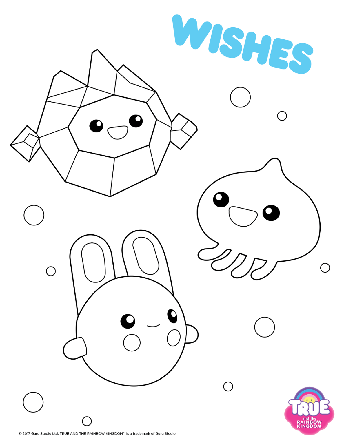 True and the Rainbow Kingdom Coloring Pages - Best Coloring Pages For Kids