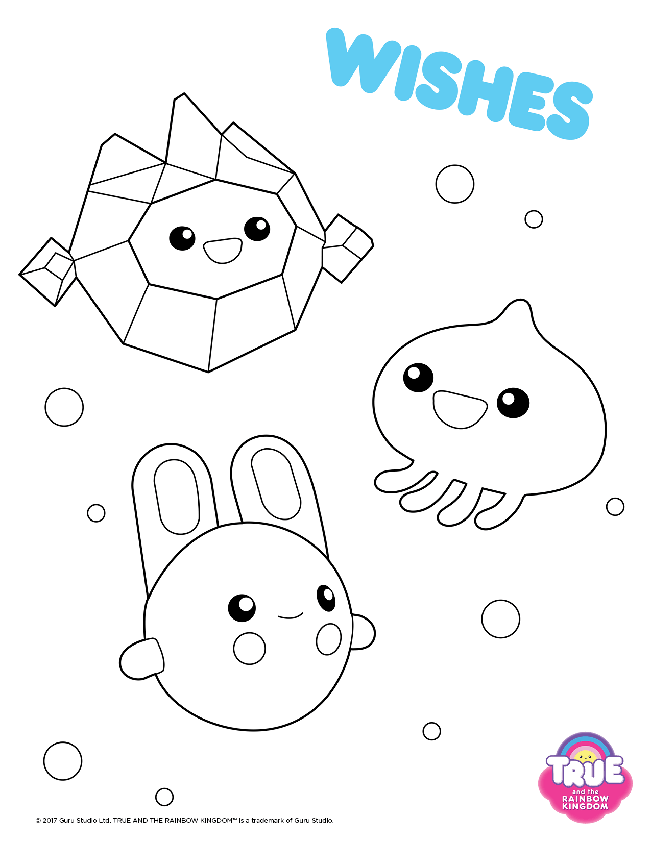 True and the Rainbow Kingdom Coloring Pages - Best Coloring Pages For Kids
