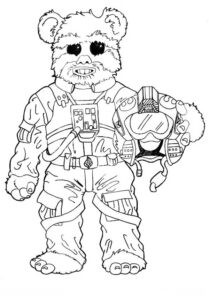 Ewok Coloring Pages - Best Coloring Pages For Kids