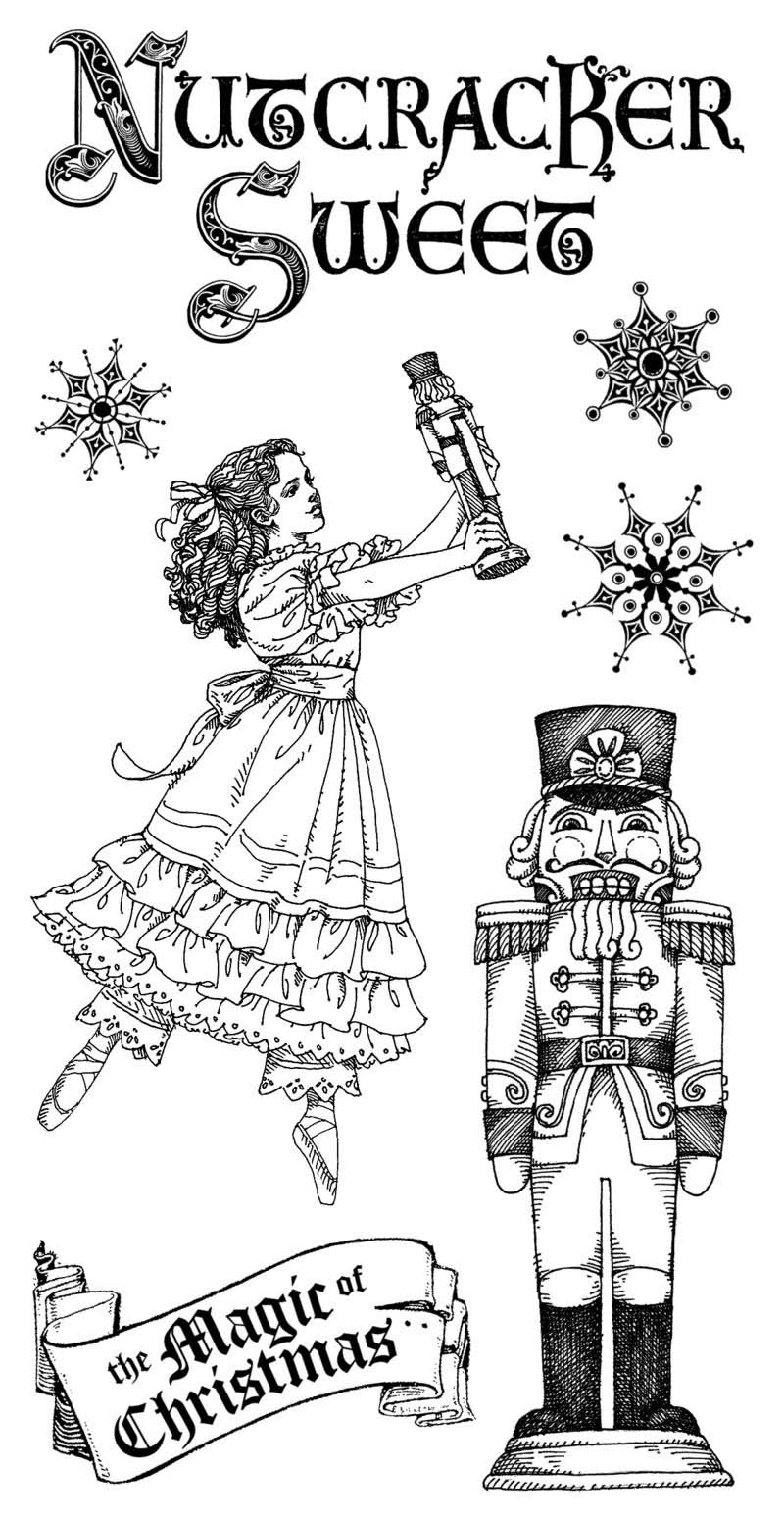 Free Printable Nutcracker Coloring Pages For Kids