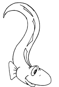 Eel Coloring Pages - Best Coloring Pages For Kids