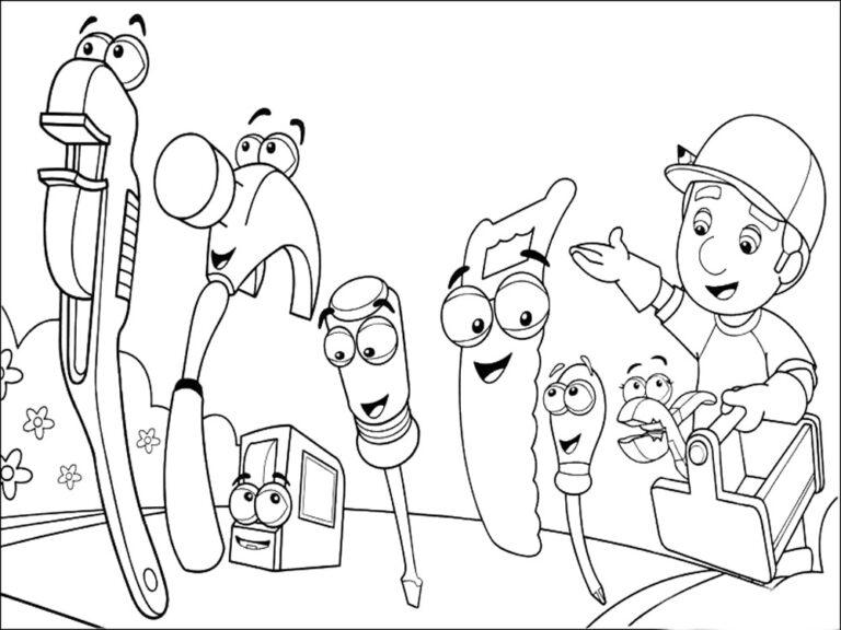 Tools Coloring Pages - Best Coloring Pages For Kids