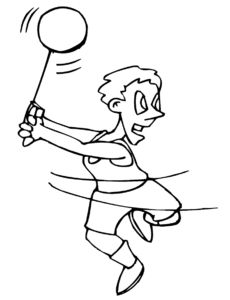 Track and Field Coloring Pages - Best Coloring Pages For Kids